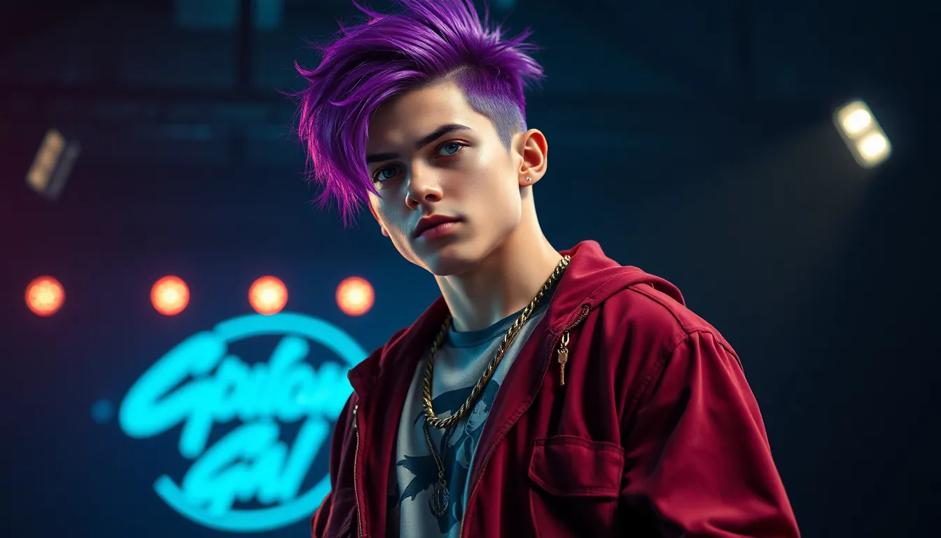 The Fascinating Journey of the Purple Hair Guy from Squid Game: Player ...